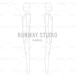 Buy MEN'S 9-HEAD FIGURE Template - Fashion Vector Sketch - Fashion ...