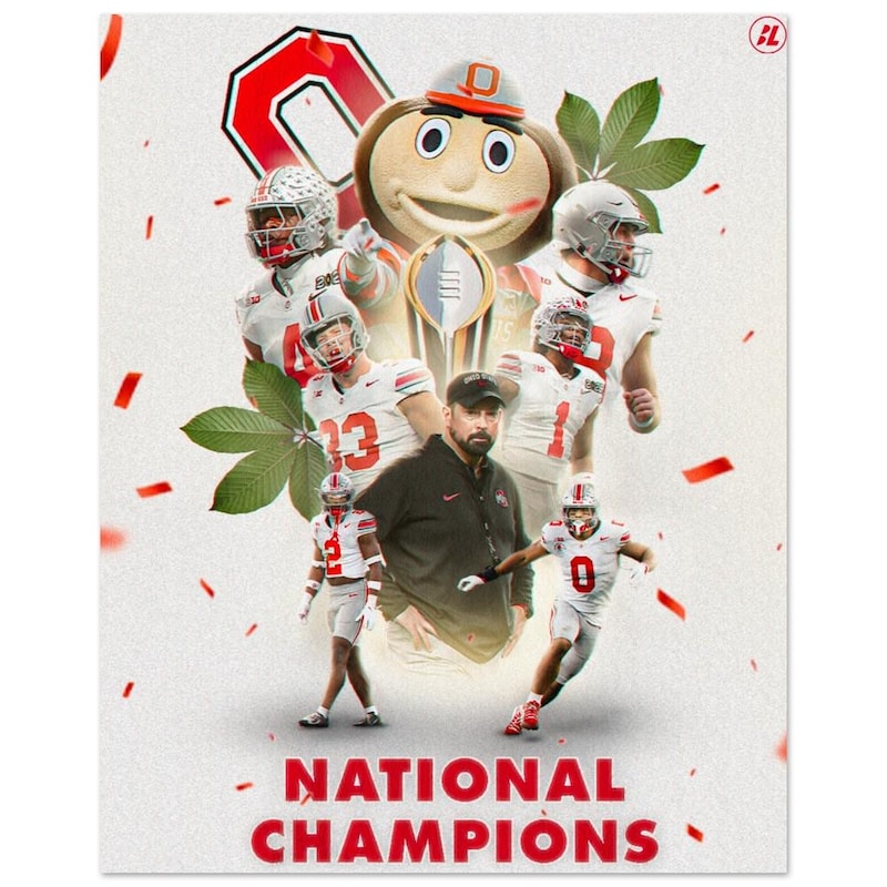 Ohio State Champions Poster - Etsy