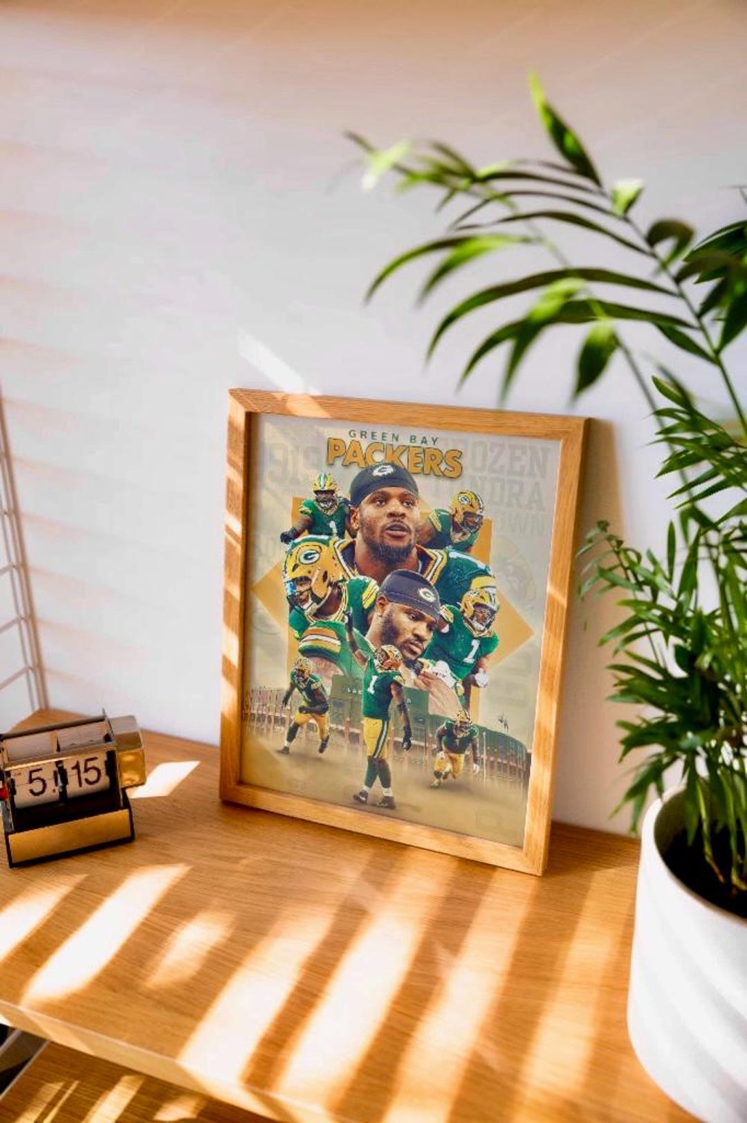 Micah Parsons Green Bay Packers Poster: NFL Wall Art (16x20 & 8x10) - Etsy