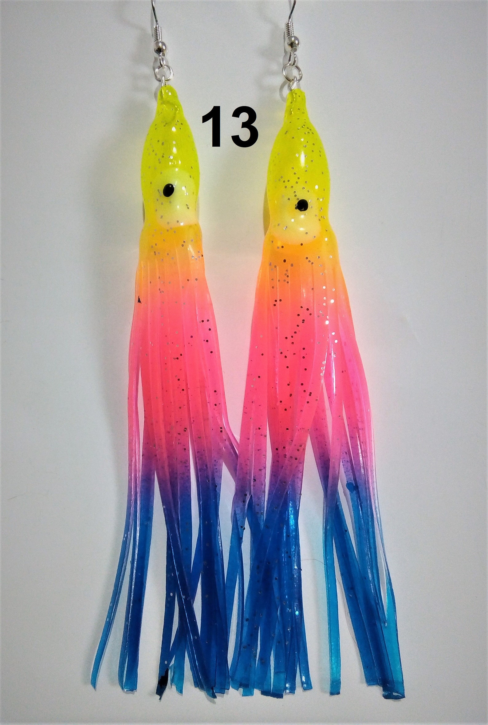 Jelly Squid Novelty Earrings. Fancy Unique Festival Gift - Etsy UK