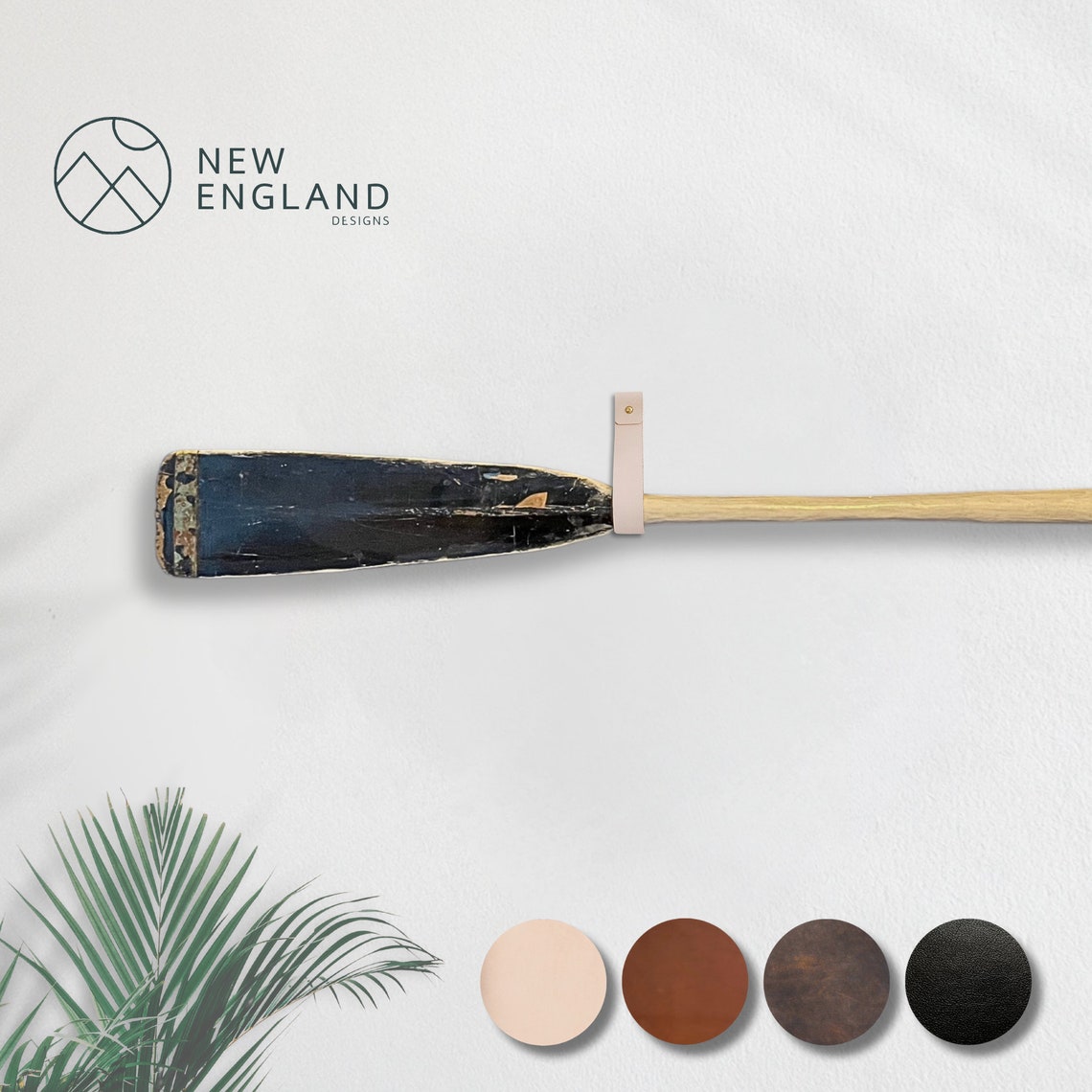 Paddle Holder, Leather Hanging Oars, Oar Holder, Leather Strap Oars ...