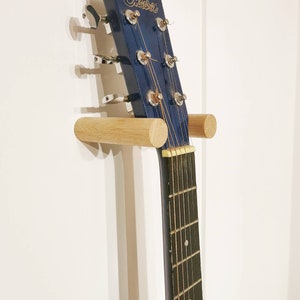 Floating Guitar Holder Wall Mount / Minimalist Simple Guitar Rack - Etsy