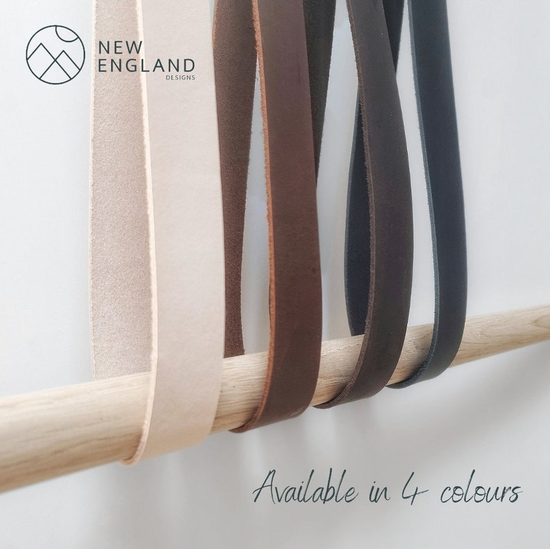 Shelf Straps Natural Leather | Floating Shelf Leather Straps - Etsy