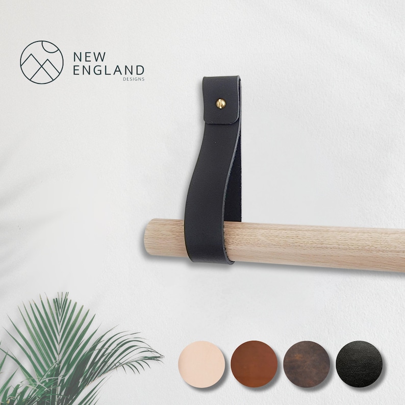 Paddle Holder, Leather Hanging Oars, Oar Holder, Leather Strap Oars ...