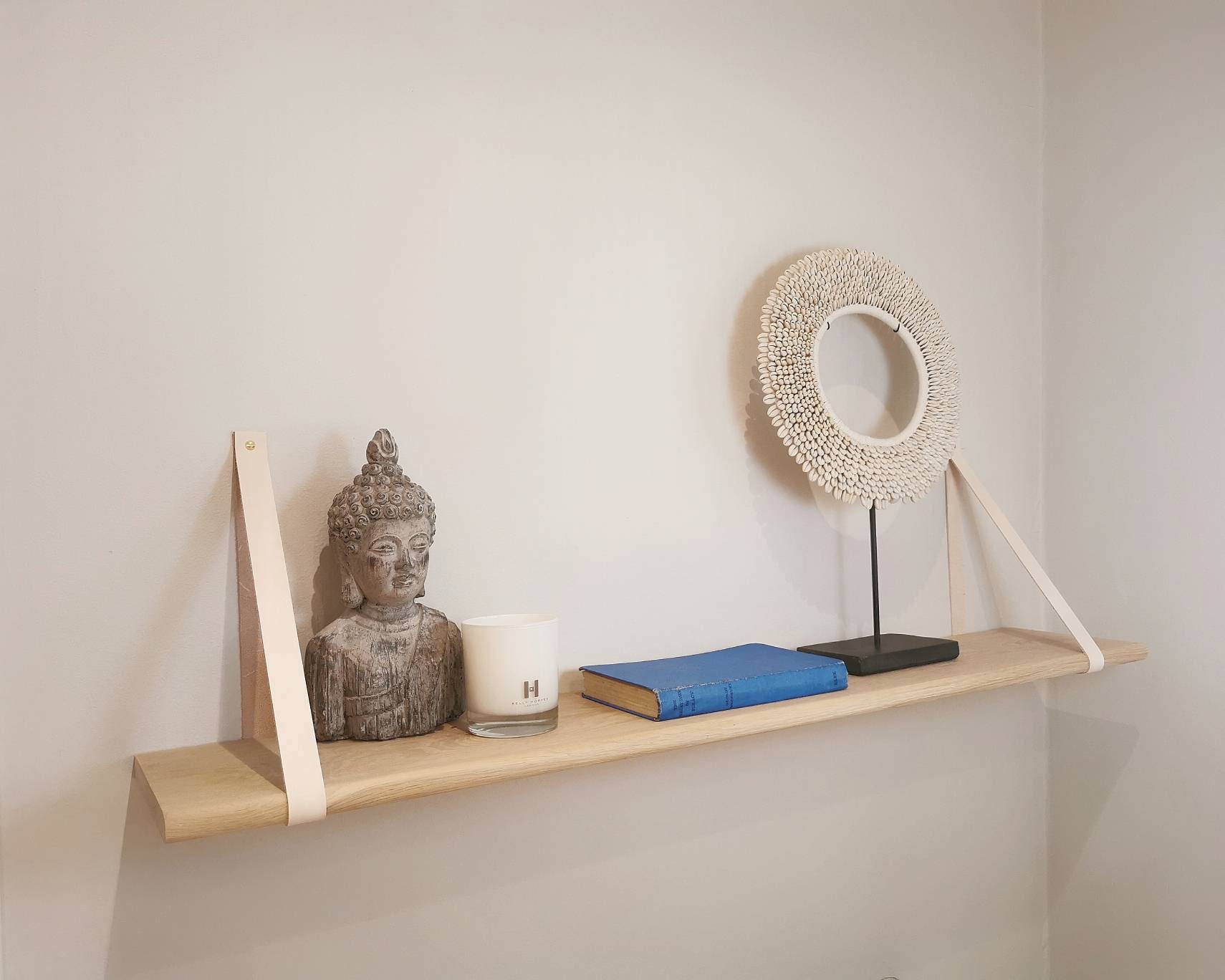 Leather Shelf Straps Floating shelf straps real Leather | Etsy