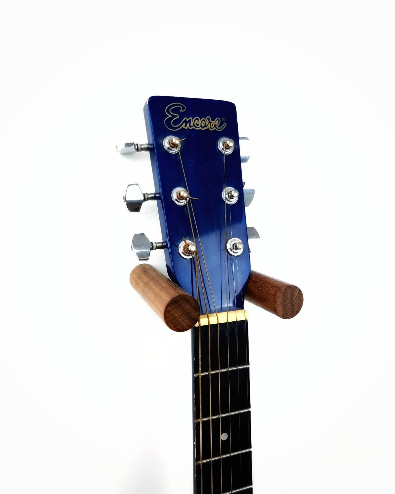 Walnut Floating Guitar Holder Wall Mount / Minimalist Simple Guitar ...