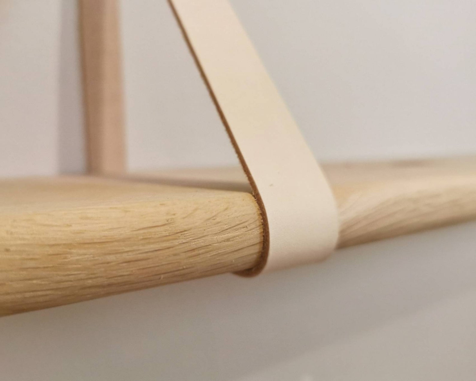 Leather Shelf Straps Floating Shelf Straps Real Leather | Etsy