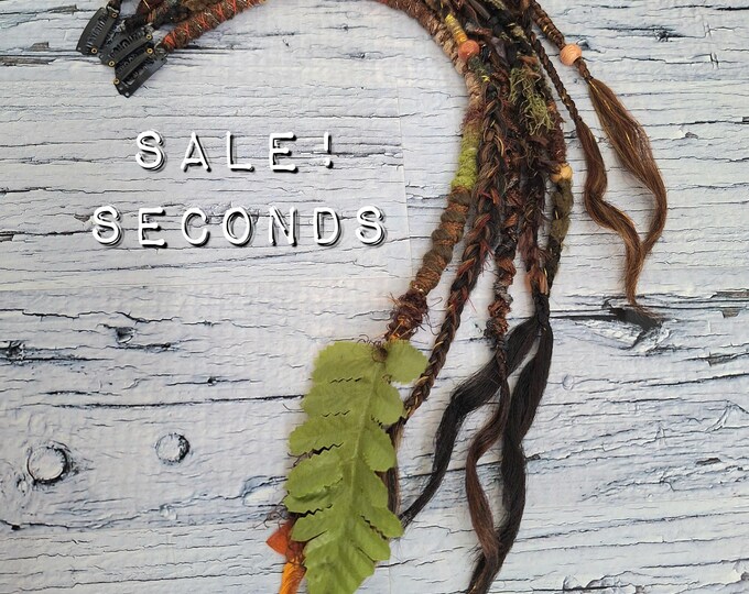Seconds! 4pc Set - Forest Fae Braids, READY TO SHIP! Boho Hair ...