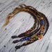 Forest Fae Braids, Clip in Dreads, Fishtail Braids, Synthetic Dreads ...