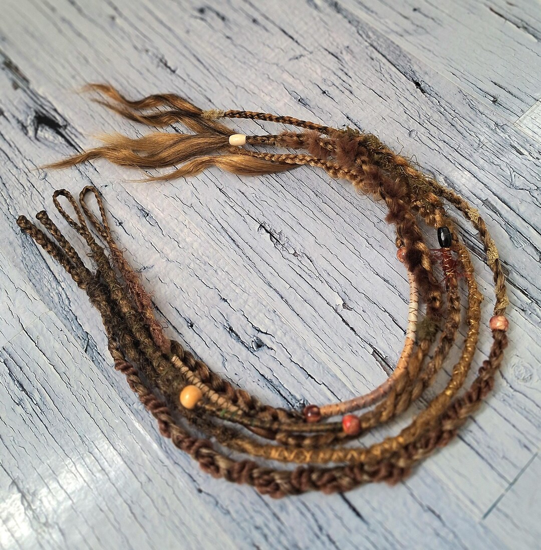 5 SE Dreads & Braids Earthy Mix, Synth Dreads, Infinity Braids ...