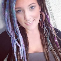 Forest Fae Braids, Clip in Dreads, Fishtail Braids, Synthetic Dreads ...
