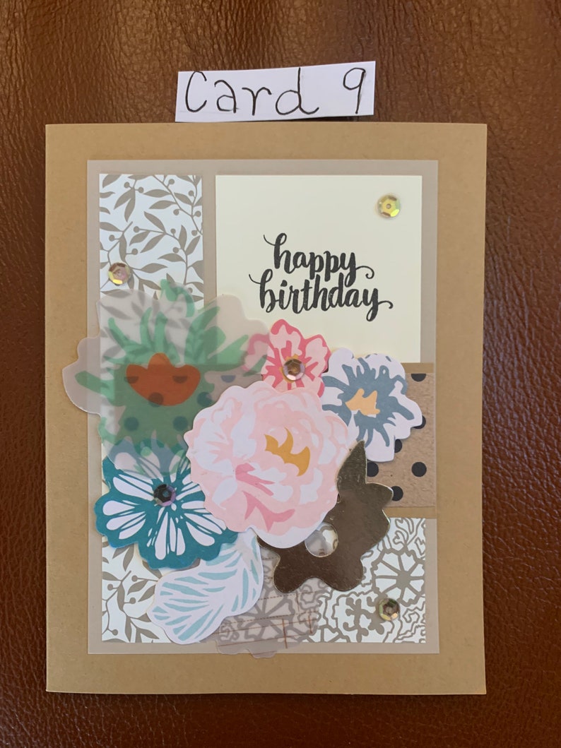 Handmade Card, Birthday, Multiple Choice, Happy Day, Hello, Love, Cheer ...