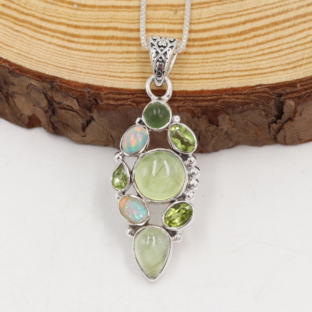 Opal Pendant Necklaces, Solid Silver Necklaces, Tourmaline Pendants ...