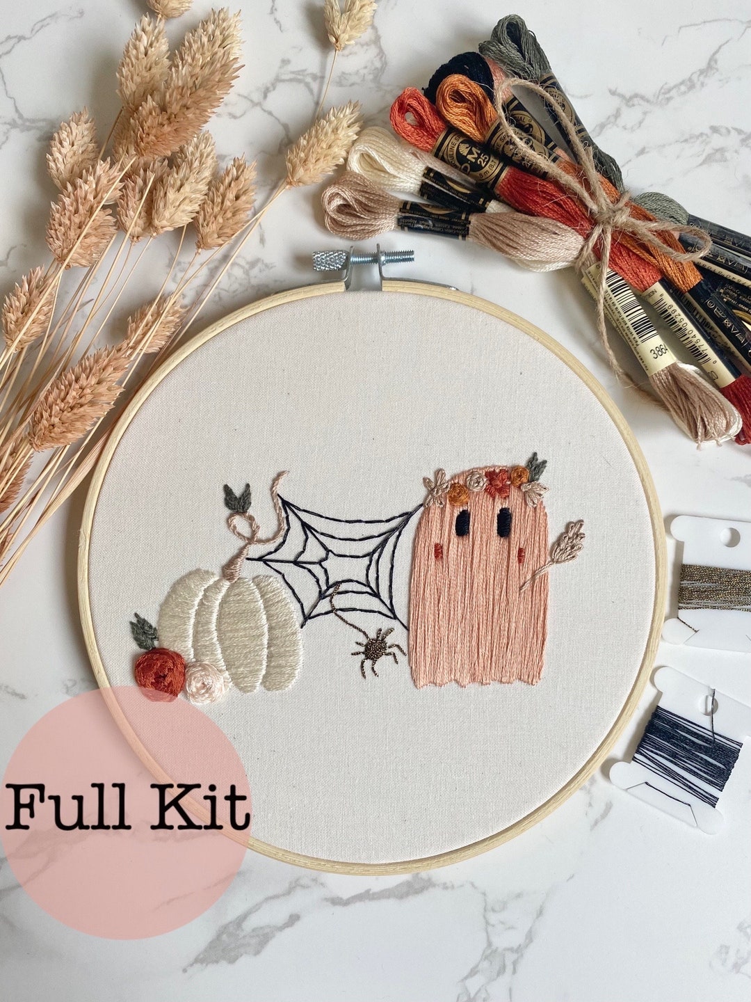 Sweet & Spooky Embroidery Kit - FULL KIT - Etsy
