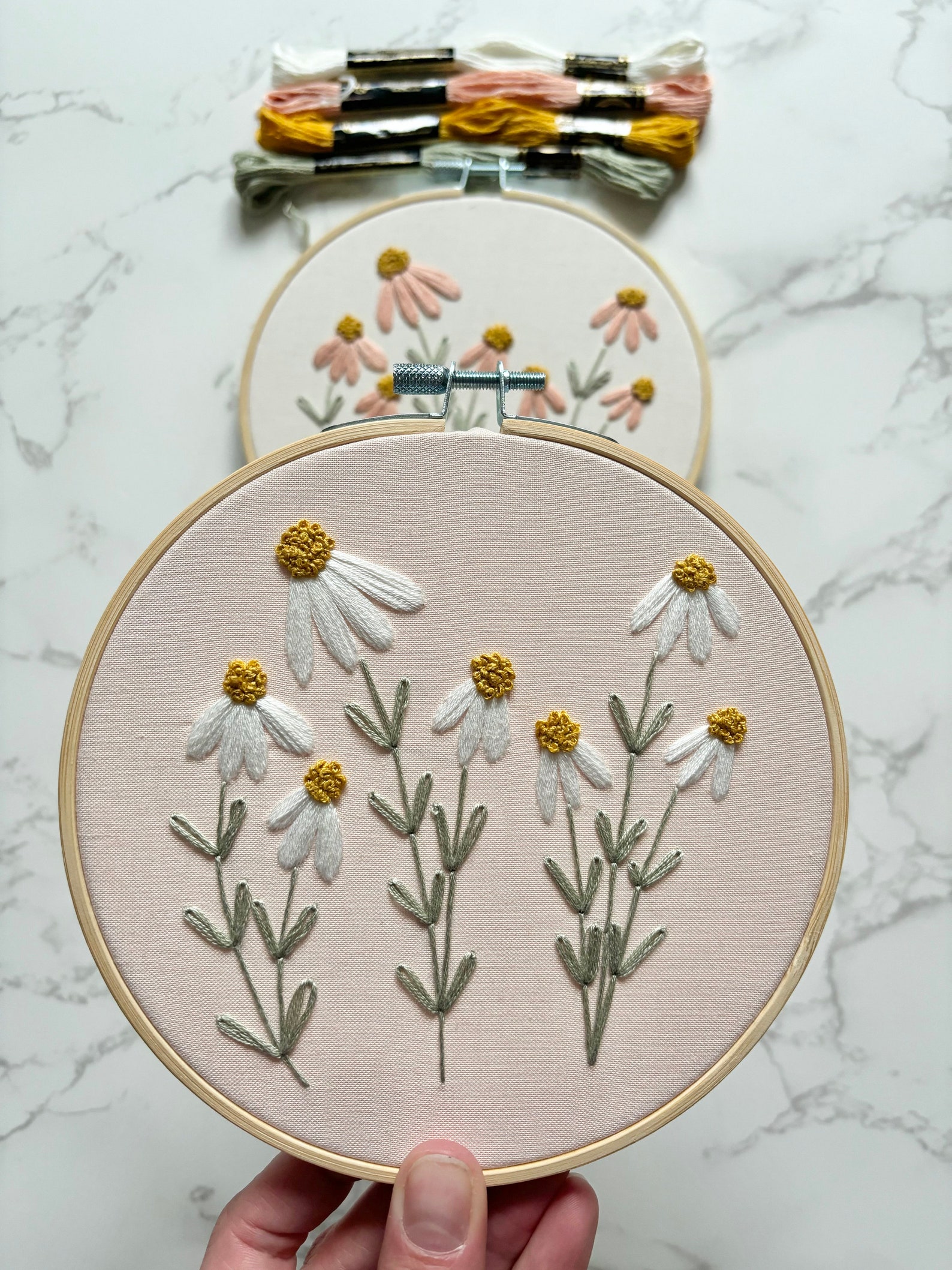 Dreamy Daisies Embroidery Pattern --PDF Pattern - Etsy