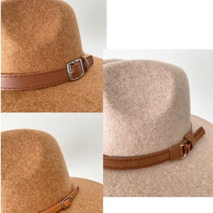 Custom Made to Order Hand Embroidered 3 Inch Wide Brim Felt Hat - Etsy