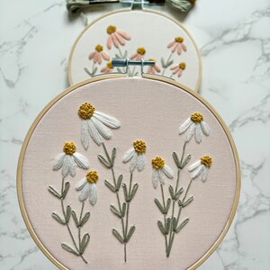 Dreamy Daisies Embroidery Kit - FULL KIT - Etsy