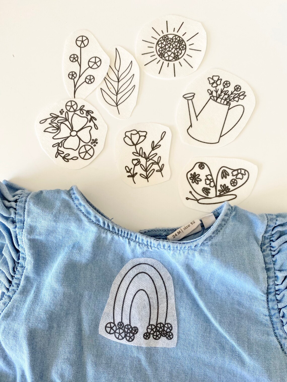 Spring Stick & Stitch Embroidery Pack - Etsy