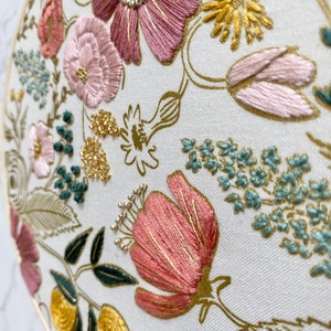 Golden Blooms Embroidery Kit Rifle Paper Co Colette Fabric - Etsy