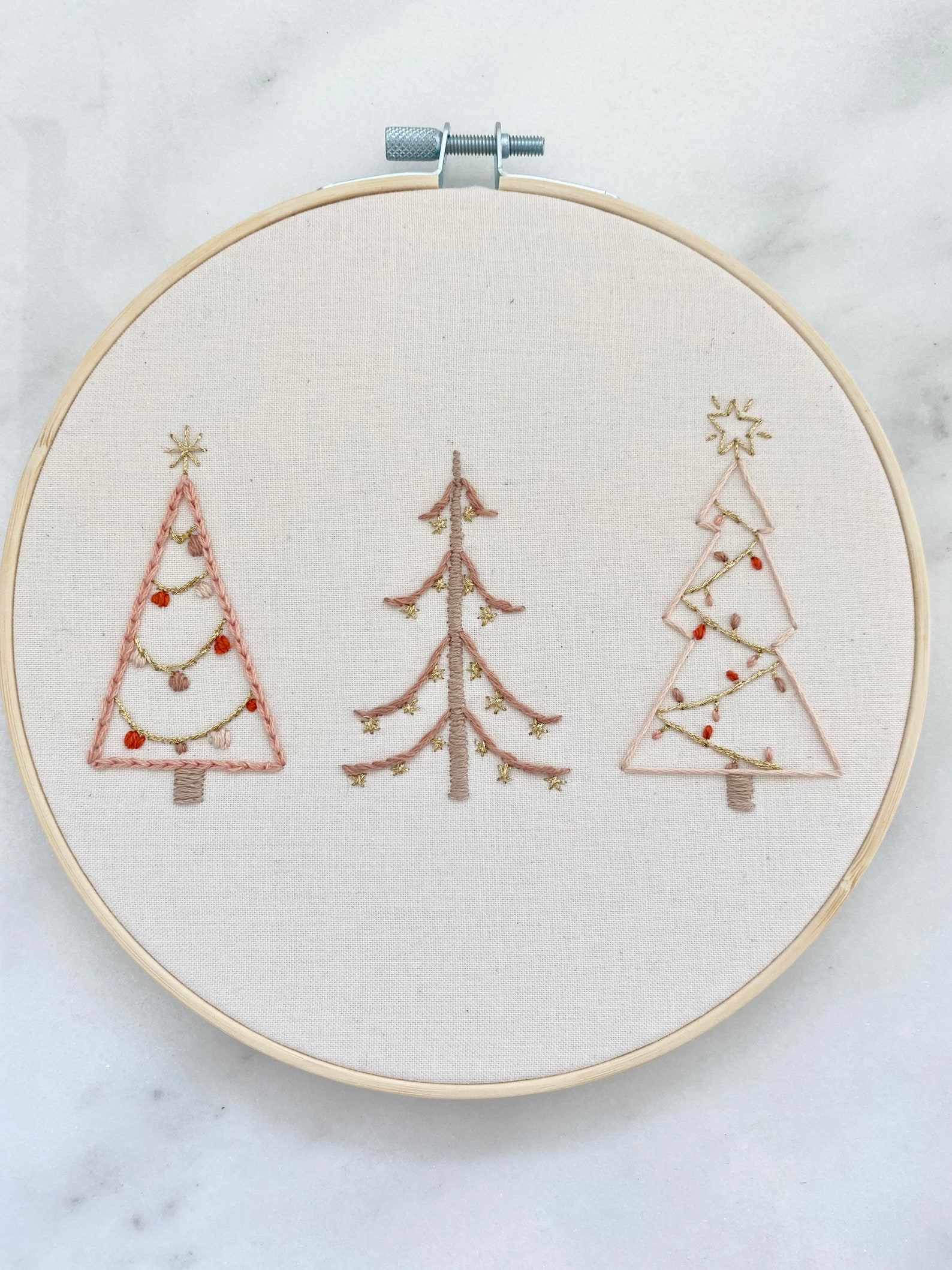 Merry Christmas Trees PDF Pattern - Etsy