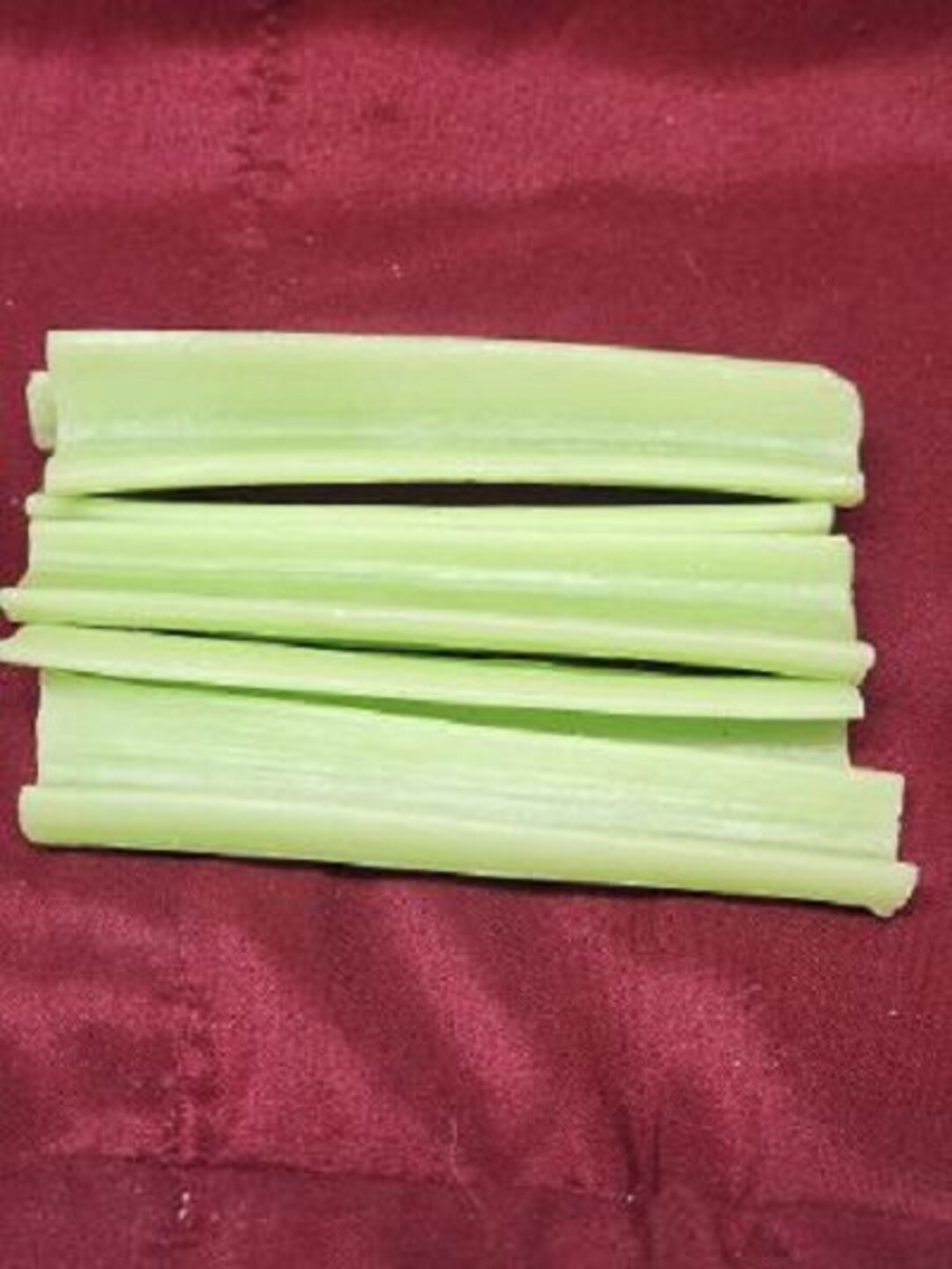 Wax Celery, Fake Food Vegetables, Props, Faux Celery Sticks, Long ...