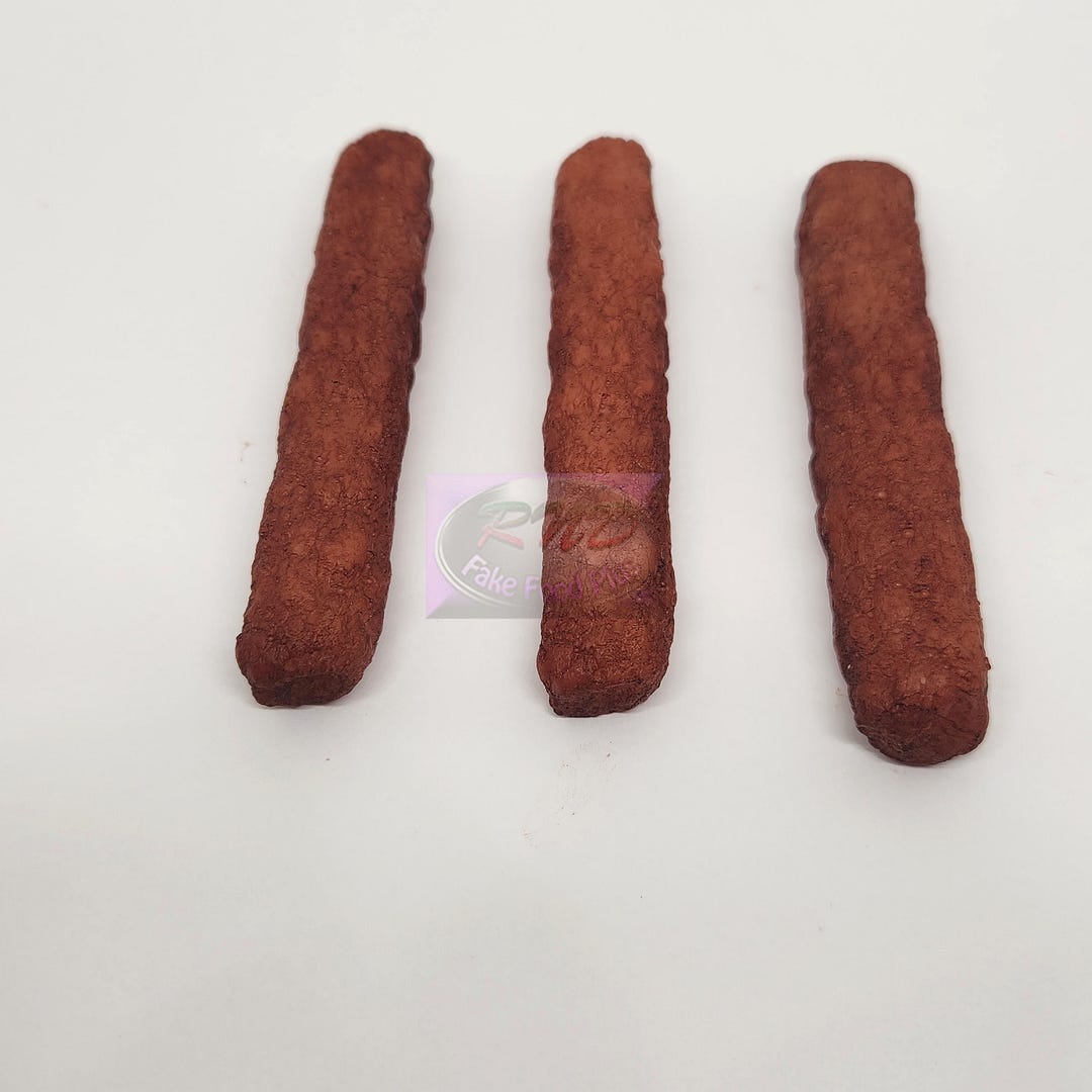 Wax Large Breakfast Sausage Links, Wax Props, Display 3 per Set, Life ...