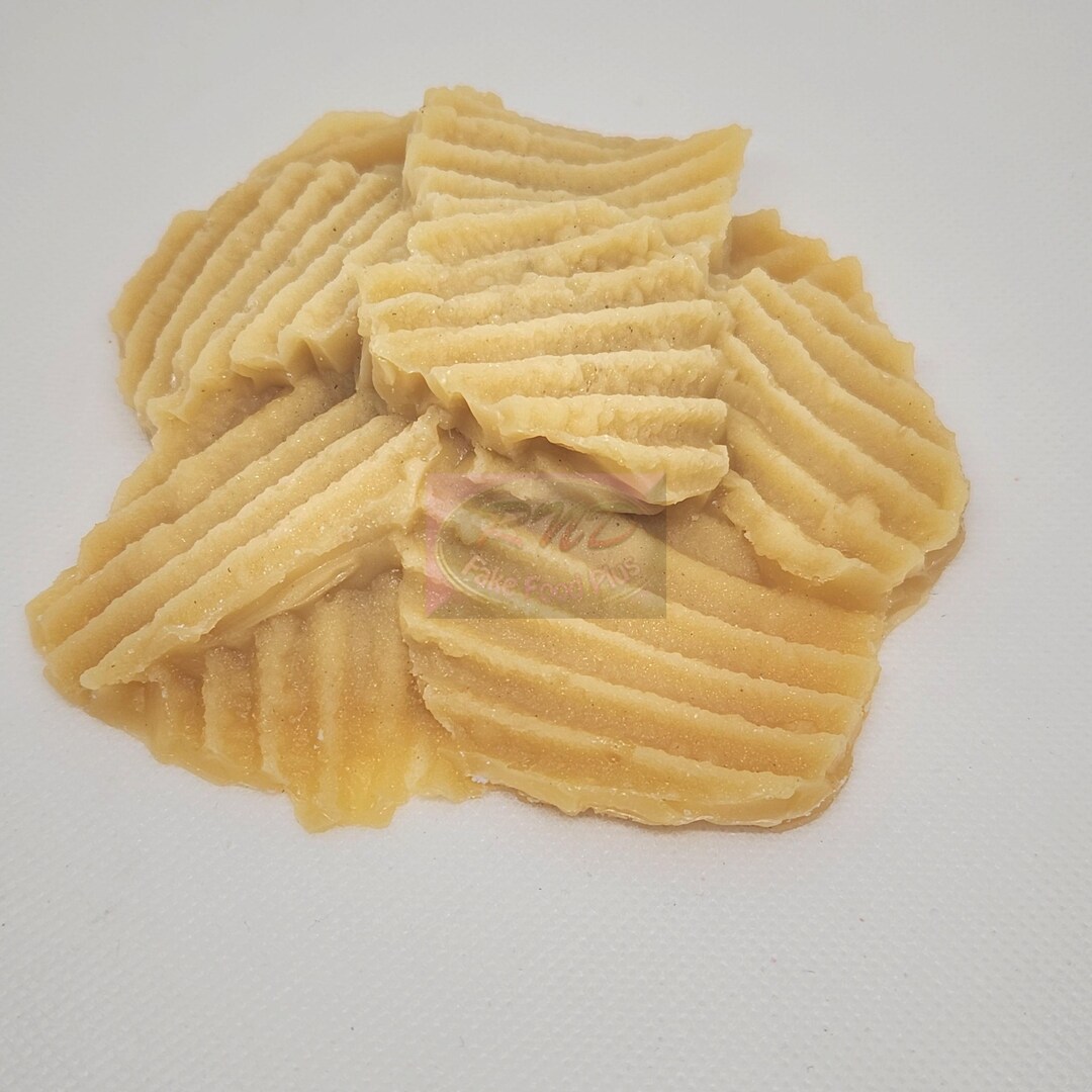 Wax Potato Chips Pile, Prop, Display. Chips Are One Solid Piece. - Etsy