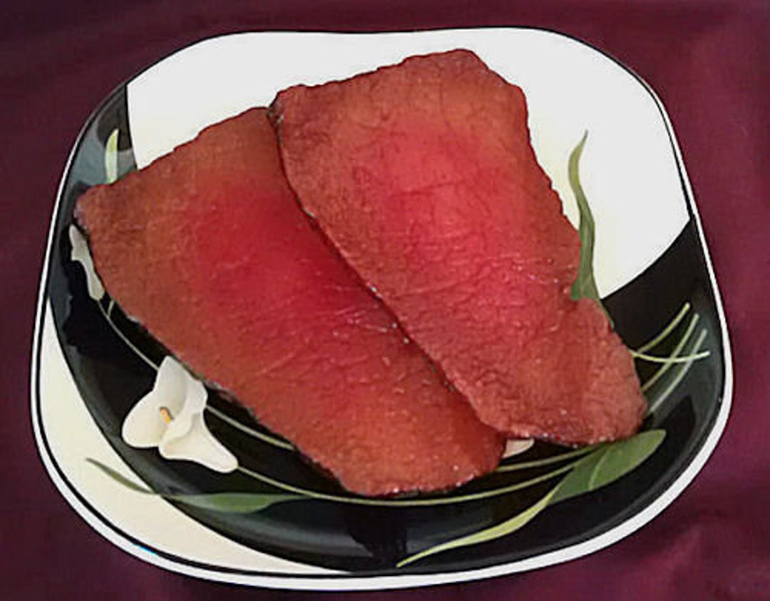 Wax Roast Beef Slices, Fake Food Props, Movie Props, Set of 2 Slices - Etsy