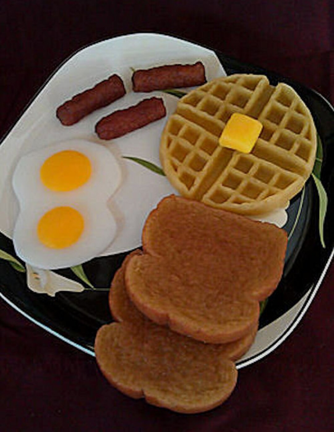 Hungry Man's Breakfast Set,Wax Fake Food, Props, Display - Etsy Österreich