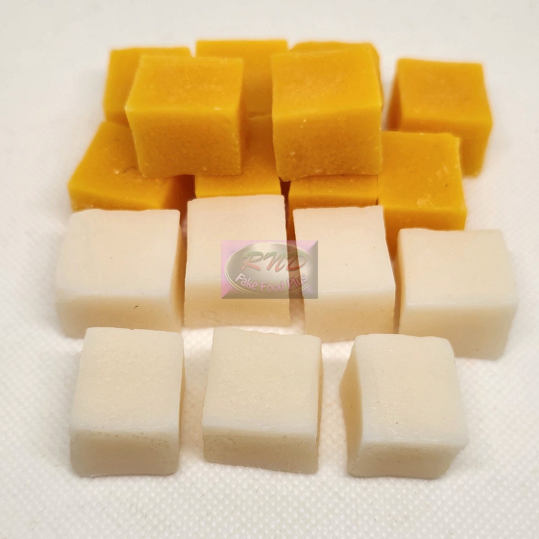 Wax Cheese Blocks, Fake Food, Food Prop, Decor, 8oz Bag - Etsy
