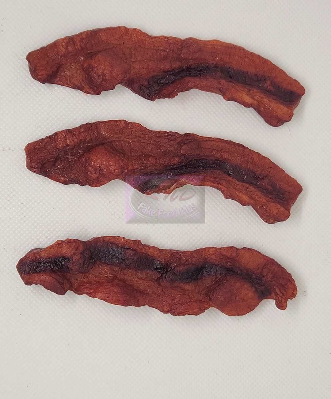 Wax Fried Bacon, Set of 3 Pcs. Wax Fake Food, Props, Display - Etsy