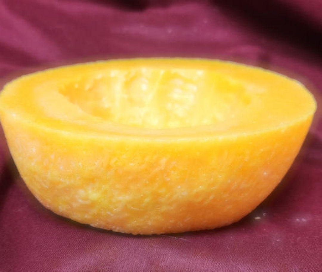 Wax Cantaloupe Bowl, Wax Prop, Wax Candle Accessory , Display - Etsy