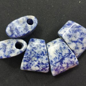 5pcs/lot- 7mm Big Hole- Trapezoid Beads 13x(13-22)x28mm-red Jasper ...