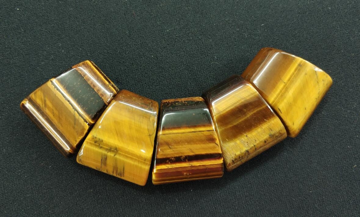 5pcs/lot 7mm Big Hole Trapezoid Beads 13x13-22x28mm-red | Etsy