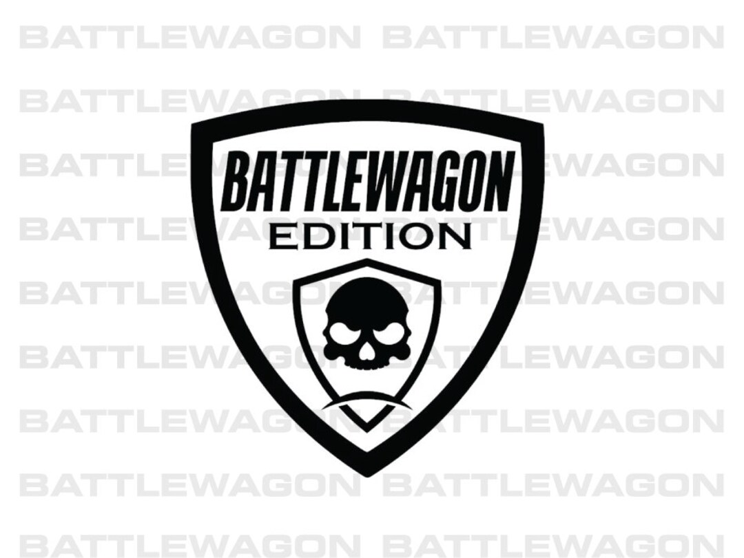 Battlewagon Edition Decal - Etsy