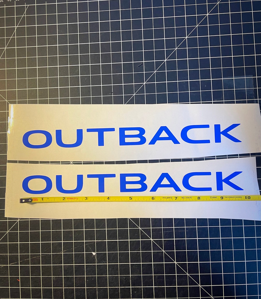 Outback Lettering (set of 2) - Etsy