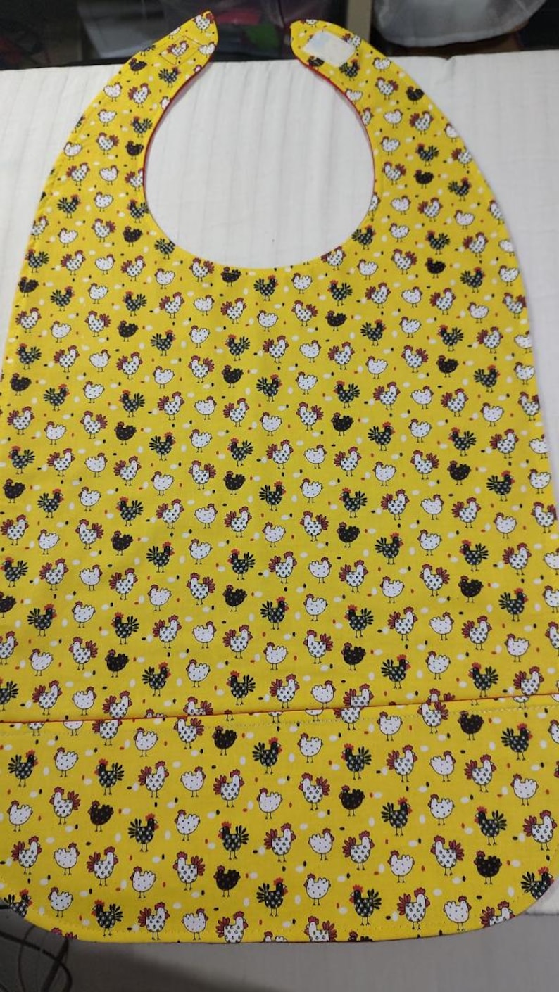 Adult Bibs- Chickens - Etsy