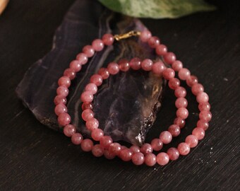 Strawberry Tourmaline - Etsy