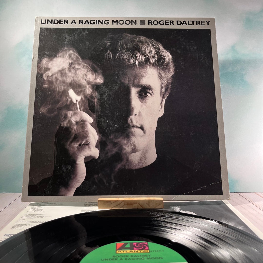 Roger Daltrey - Under A Raging Moon - Vinyl Record - US Pressing 1985 ...