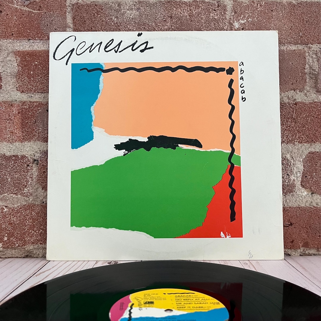 Genesis - Abacab - Vinyl - US Pressing 1981 - Blue, Salmon, Red, Green ...
