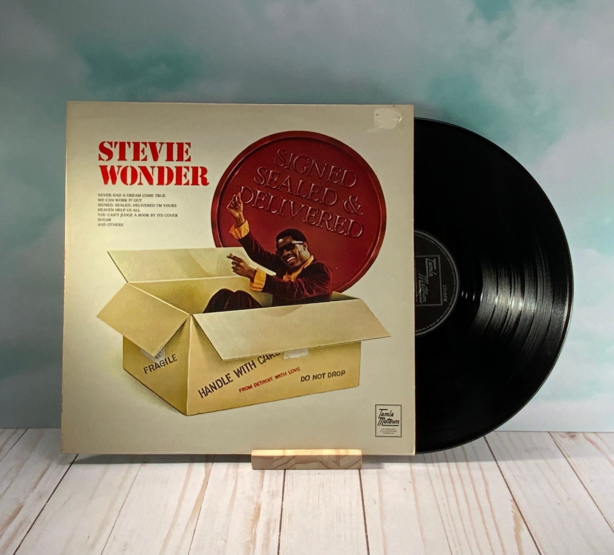 Stevie Wonder Signed Sealed Delivered