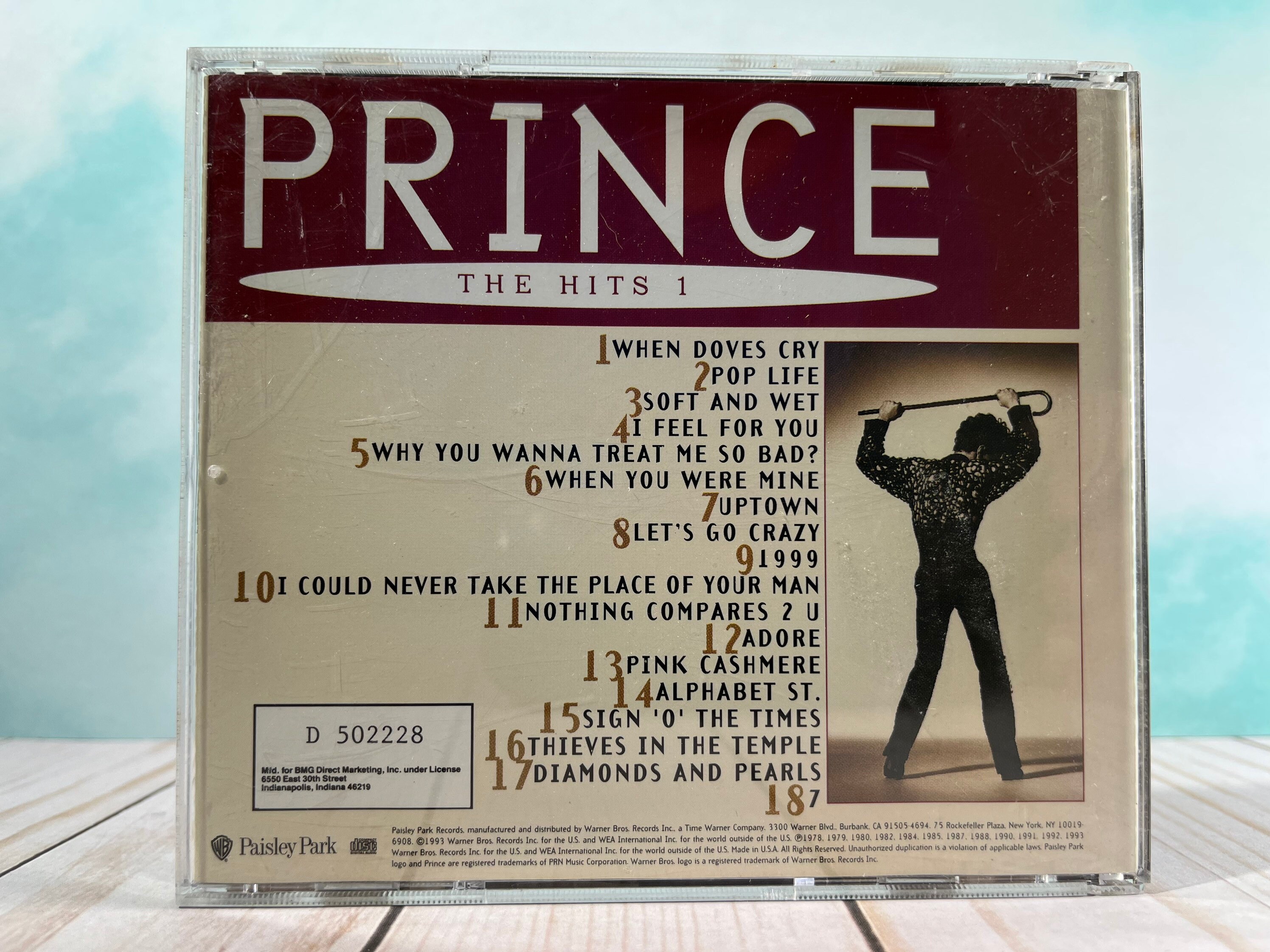 Prince the Hits 1 CD 1993 Made in the USA - Etsy