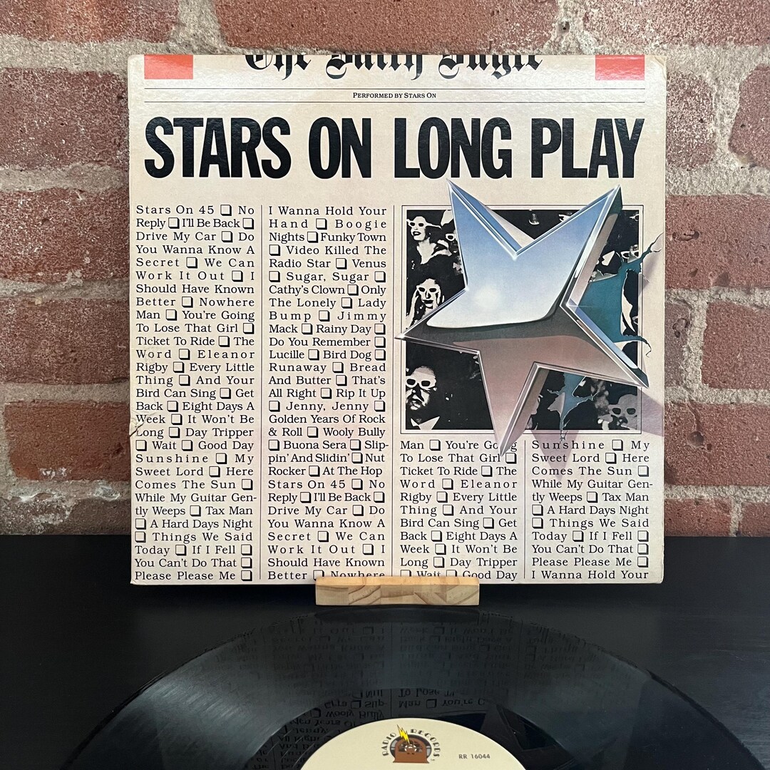 Stars on Long Play Stars on Beatles Songs Vinyl Record US Pressing 1981 ...