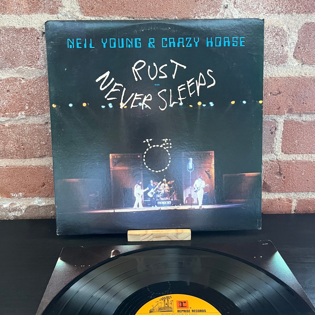 Neil Young & Crazy Horse Rust Never Sleeps Vinyl Record US Pressing ...