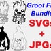 Groot SVG & JPG File Bundle - Etsy