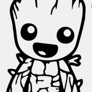 Groot SVG & JPG File Bundle - Etsy