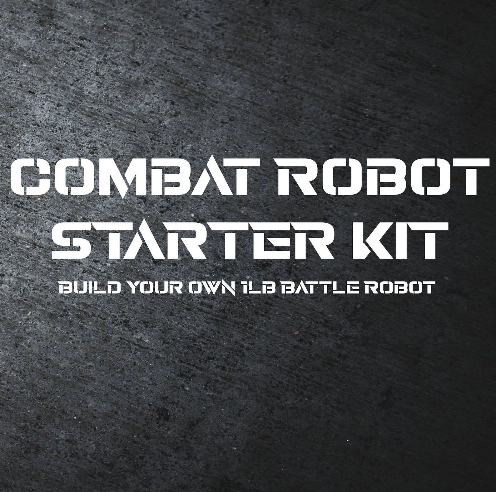 Antweight Combat Robot Starter Kit: Battle Robot Kit L Parts for a 1lb ...