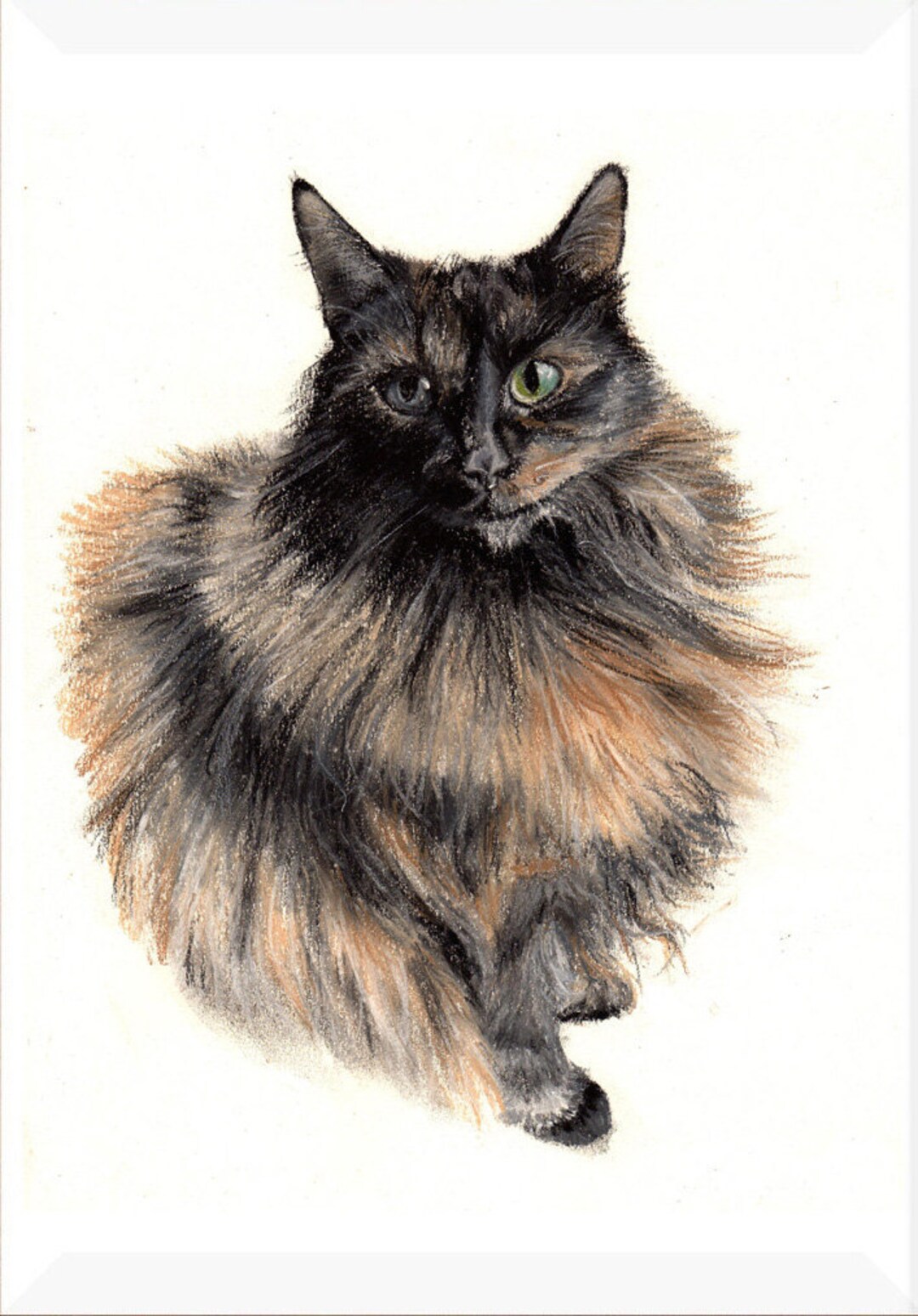 Pet Art Commission Pet Portrait Custom Cat Art Pet - Etsy