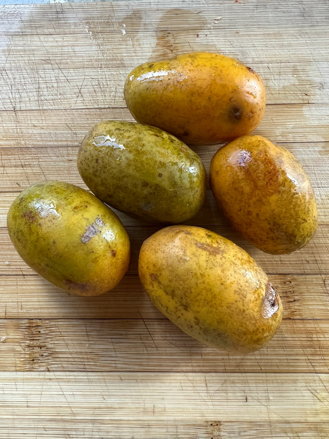 5 June Plum Fruits Seeds (whole Fruit) | Makok (in Thai) | Spondias ...