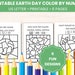 Printable Earth Day Color by Number Pages | Coloring Activity for Kids ...